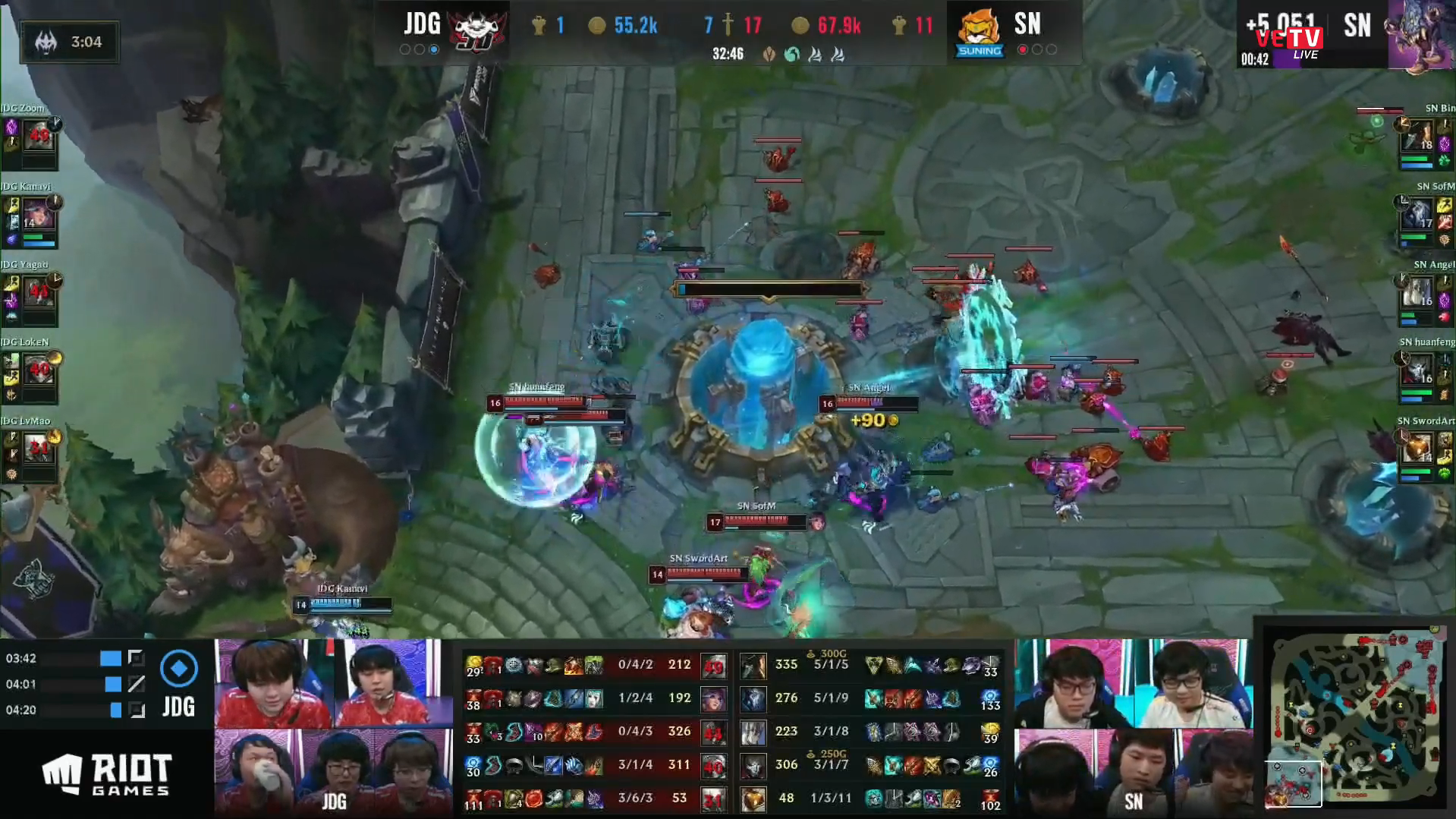 [Trực tiếp CKTG 2020] SN vs JDG: SofM chính thức ra sân