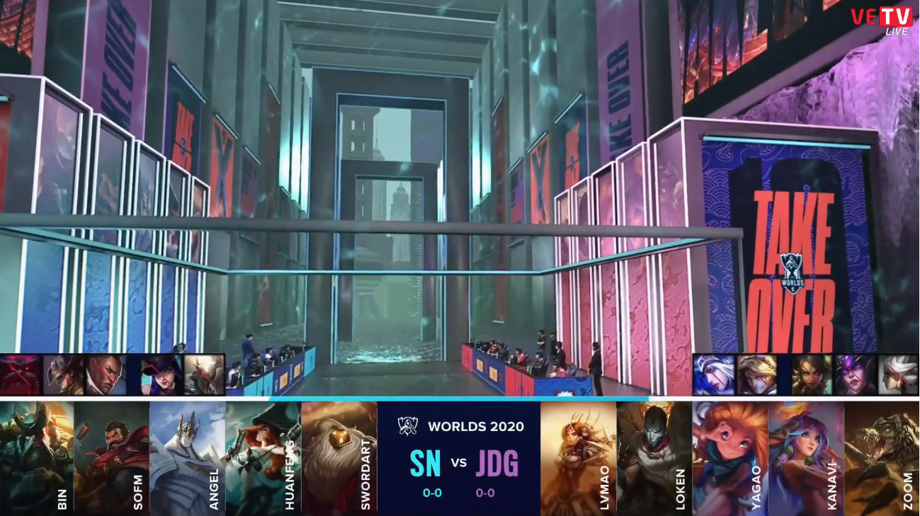 [Trực tiếp CKTG 2020] SN vs JDG: SofM chính thức ra sân