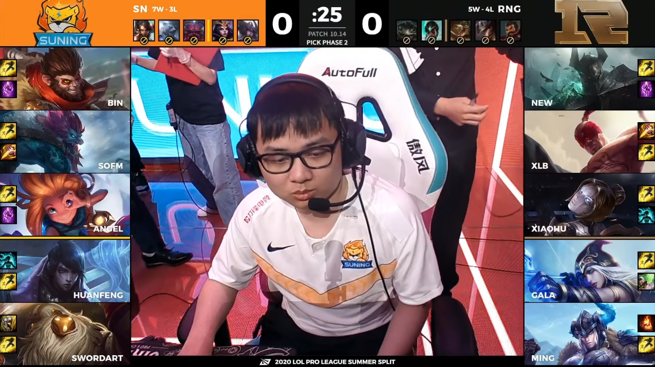 SN 2-1 RNG: SofM kiến tạo, huanfeng "làm hết", Suning Gaming sáng cửa giành vé vào playoffs LPL ...